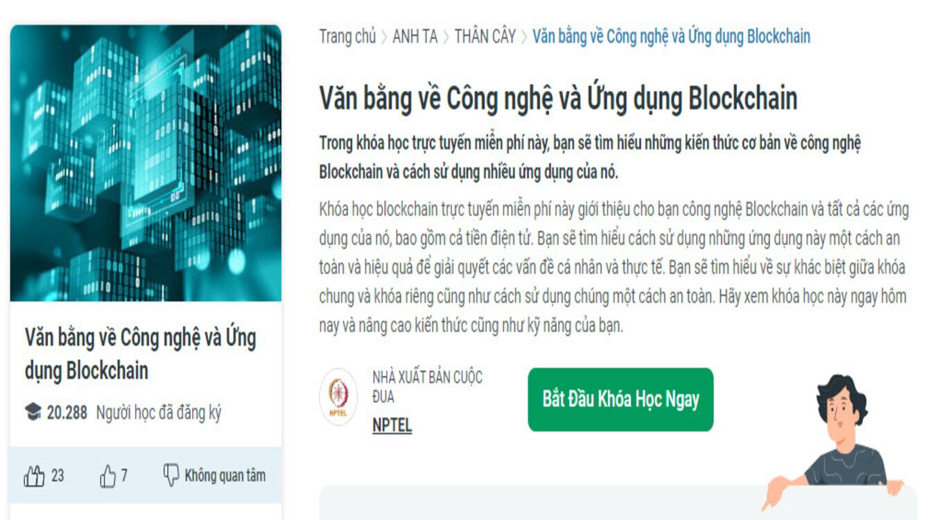 Các khóa học blockchain miễn phí 2024 - BlockchainWork Insider
